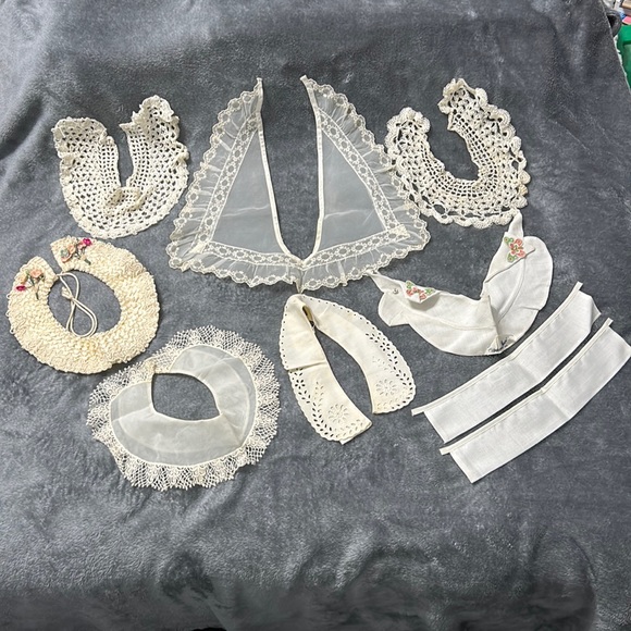 Handmade | Accessories | Vintage Lot Of 7 Handmade Collars 95s Cream ...